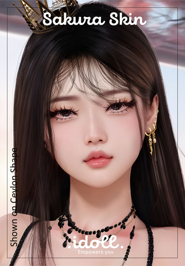 Second Life Marketplace Idoll Sakura Skin Demo